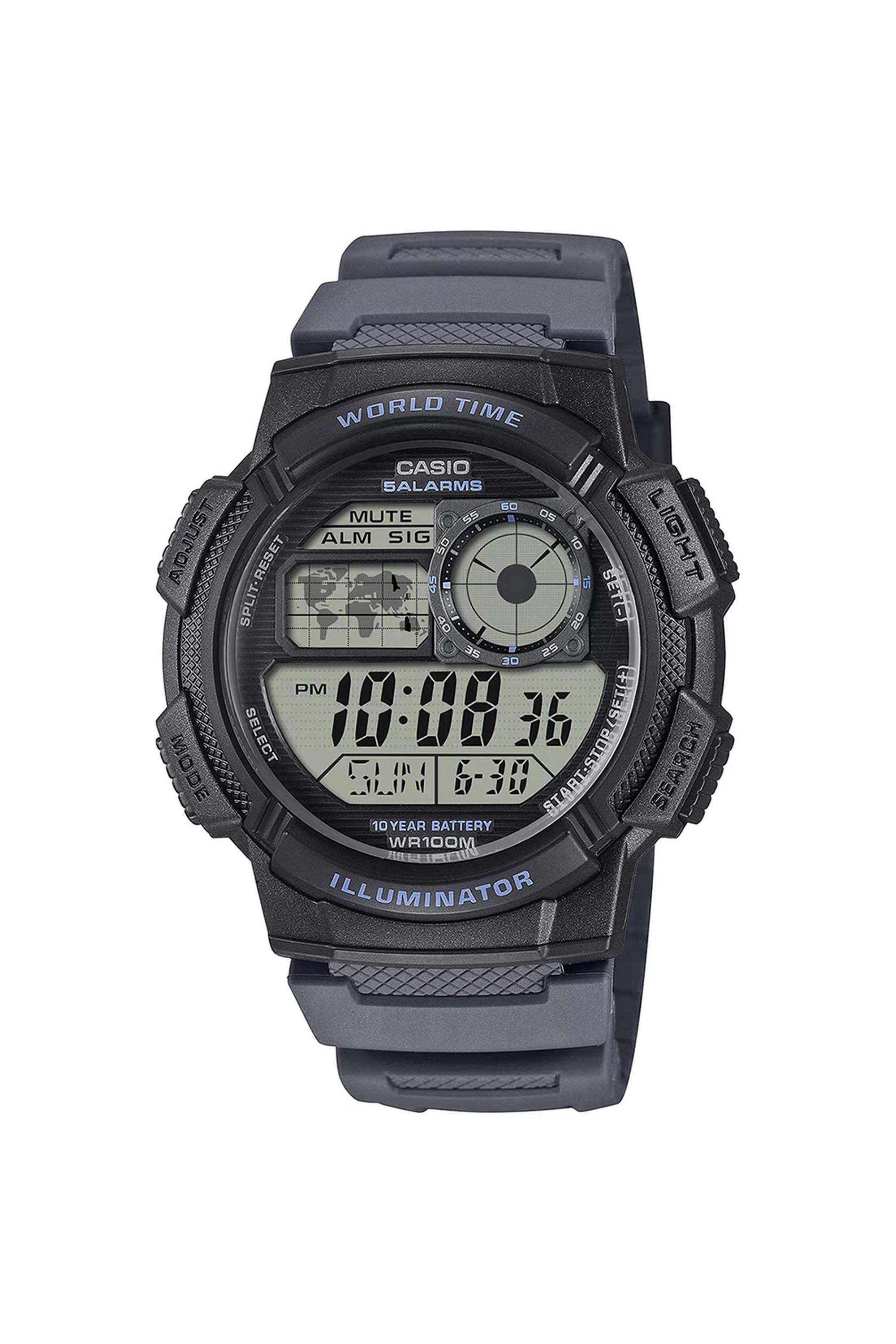 Resin-48.2x45x13.8-mm-Black-Dial-Resin-Digital-Watch-For-Unisex---D393 ...